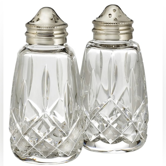 Waterford Crystal | Dining | Waterford Lismore Crystal Salt And Pepper ...